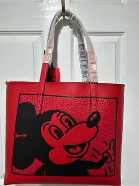 Coach | Bags | Keith Haring Print Tote Bag Women Bagshandles Are 975 ...
